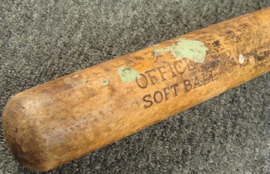 Adirondack Vintage McLaughlin Softball Bat 1950