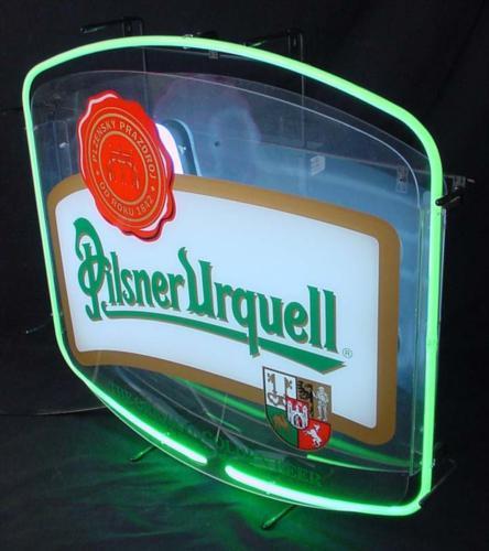 Pilsner Urquell Beer Neon Modern Czech Bar Sign