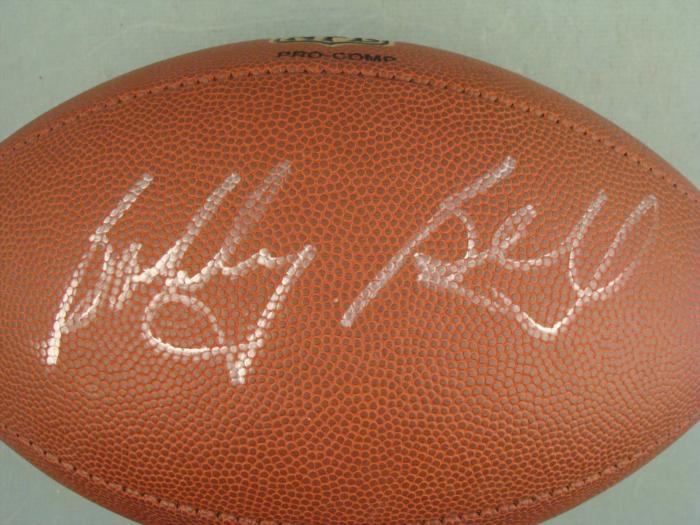 Bobby Bell Signed Football HOF Superbowl KC Chiefs