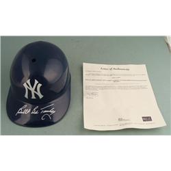 Bullet Bob Turley Signed NY Yankees Helmet COA