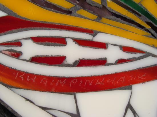 Chicago Blackhawks Stained Glass Hockey Art Pinkhasik