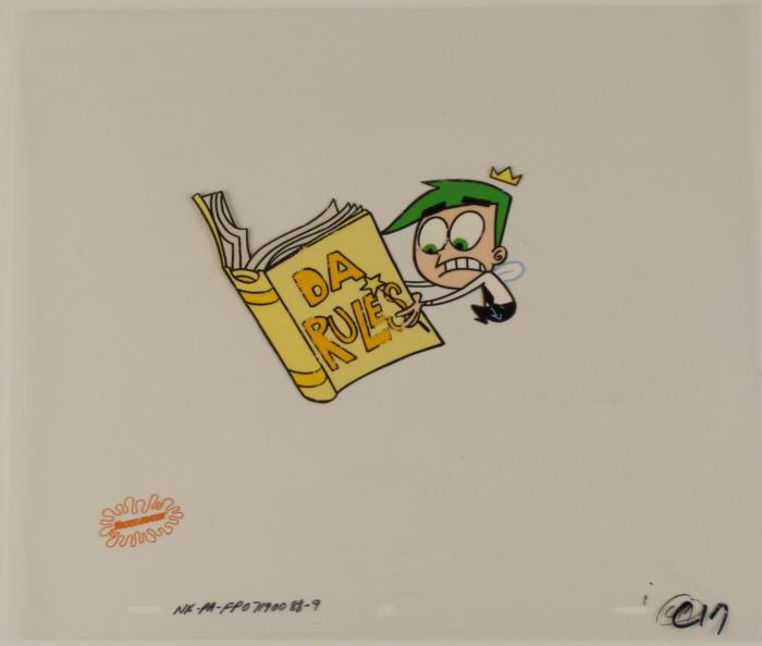 Cel Original Art Da Rules Fairly Odd Parents Animation