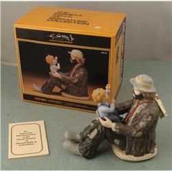 Emmett Kelly Jr. Collection Clown Figurine 9815