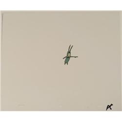 Plankton Pointing Orig Animation SpongeBob Art Cel