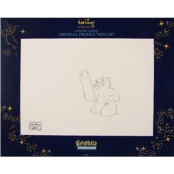 Production Animation Art Pooh Gopher DRAWING Disney