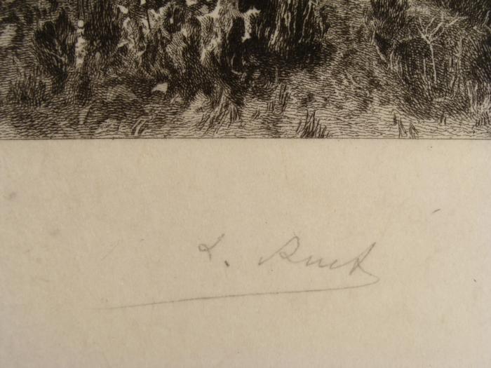 L Ruet Meissonier Signed Etching Reconnaissance 1916