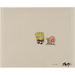 Sad Eyes SpongeBob Original Gary Cel Animation Art