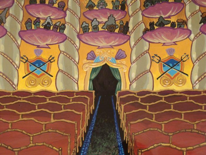 Production Background Original Theatre Art SpongeBob