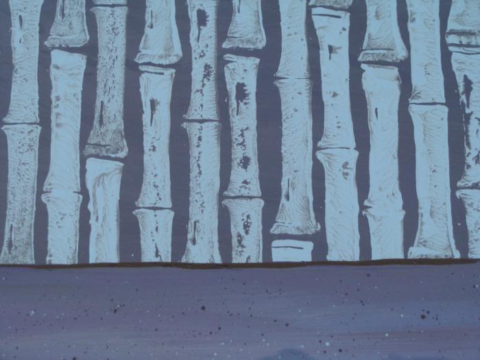 Blue World Wall Original SpongeBob Cel Art Production