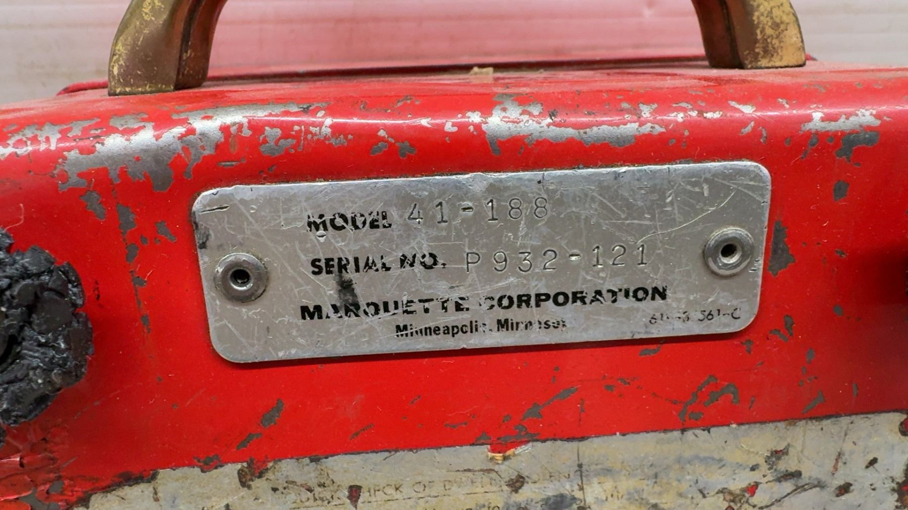 Vintage Marquette Model 41-188 Dwell-Tach Tester, Serial Number P932-121