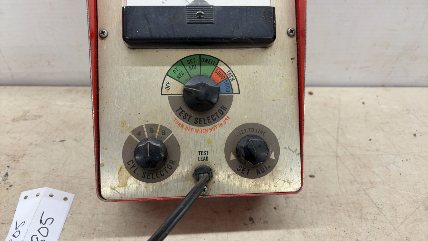 Vintage Marquette Model 41-188 Dwell-Tach Tester, Serial Number P932-121