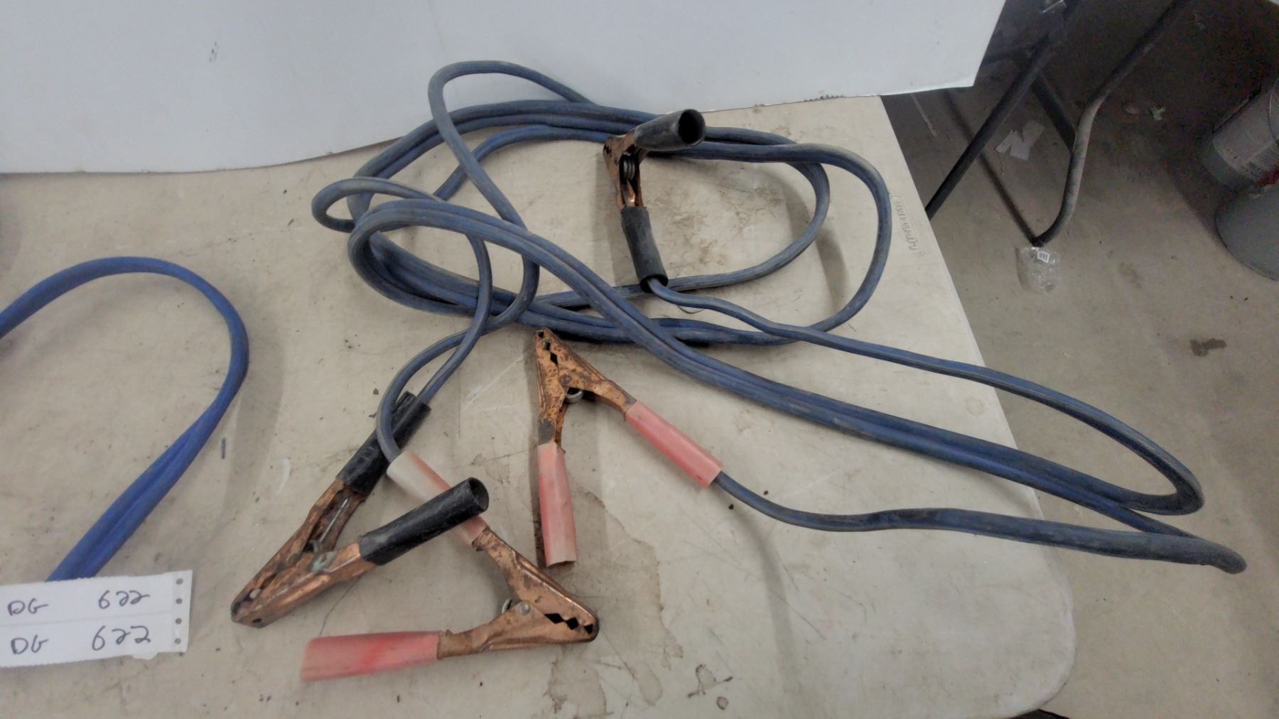 Jumper Cables with Copper Alligator Clips, Spools of Red and Black Wire ...