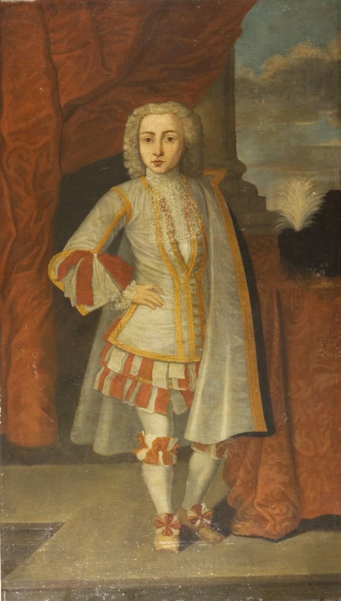 FRANCESCO SOLIMENA (1657-1747), CIRCLE Portrait of a young boy