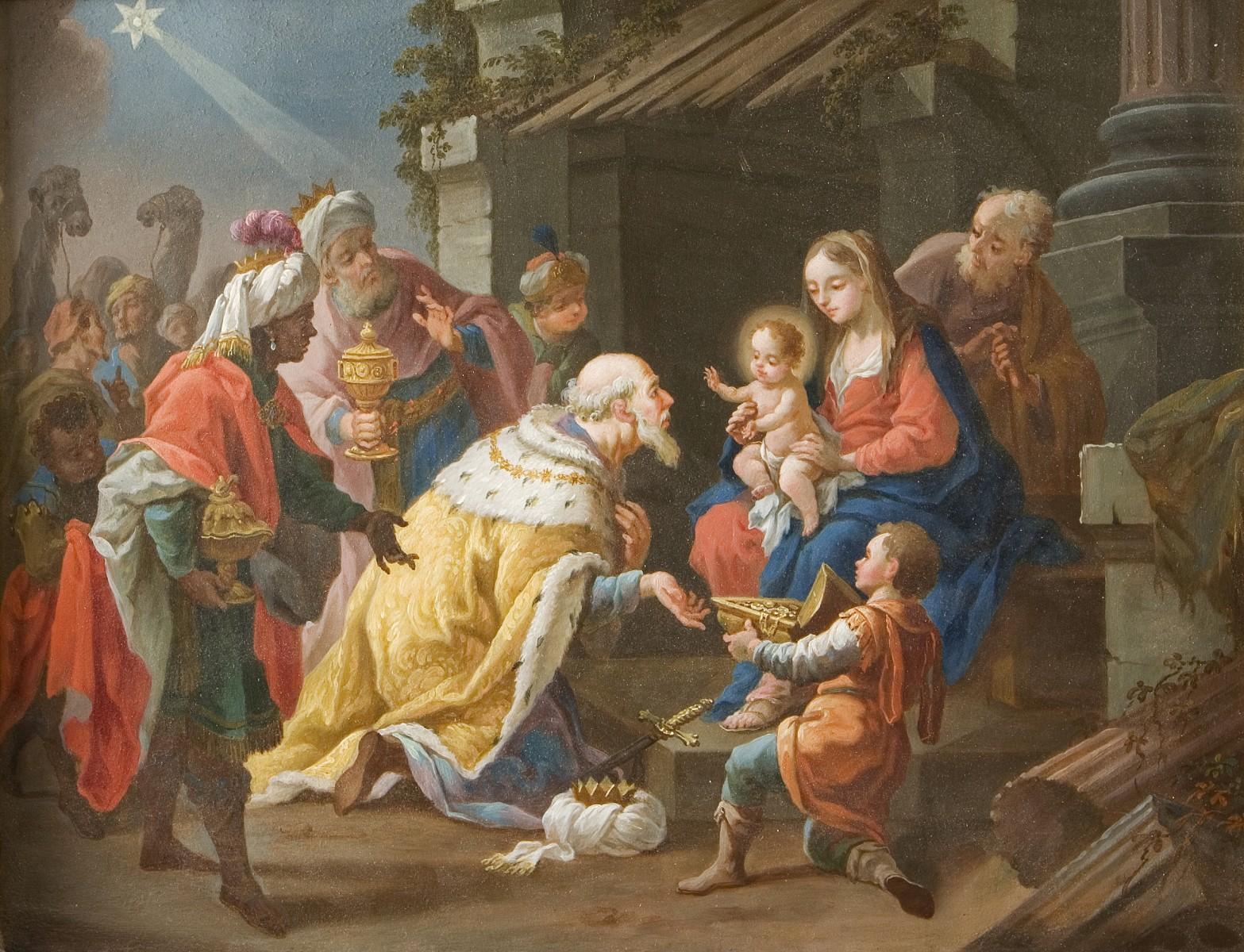 FRANCESCO POLAZZO (1682-1752) The adoration of the Magi