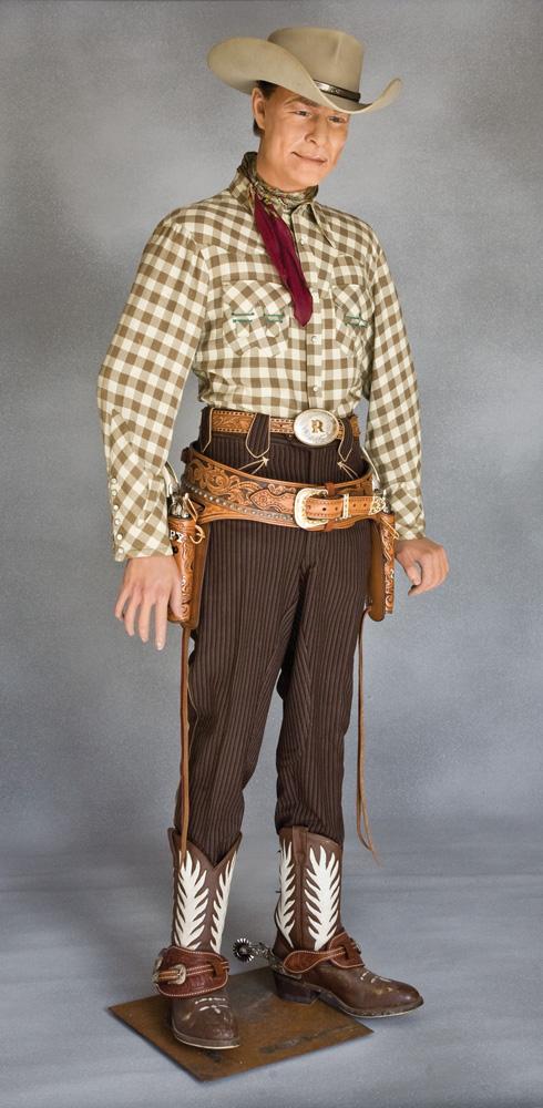 The Hollywood Wax Figure of Roy Rogers. From The Roy Rogers - Dale ...