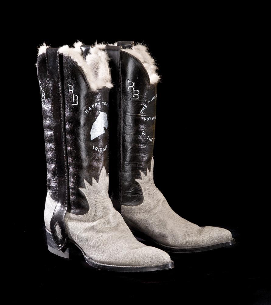 Custom Roy Rogers Trophy Boots and Personal Stetson Hat. From The Roy ...