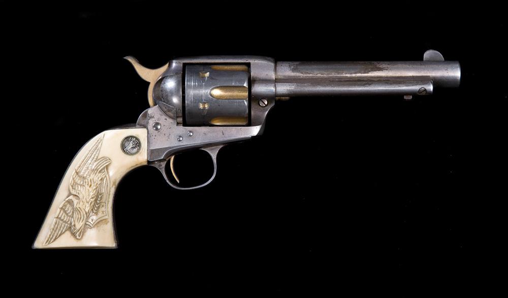 Important Colt Single Action with Wild West History