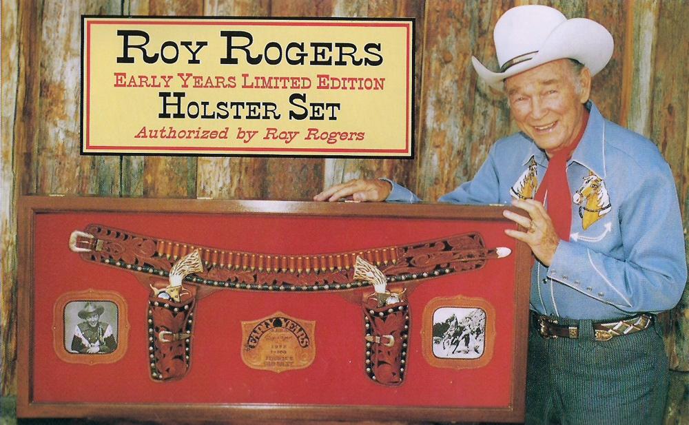 Roy Rogers Early Years Replica Holster Set. From The Roy Rogers - Dale ...