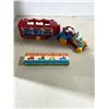 Toy train and smallest Old Timers ever made