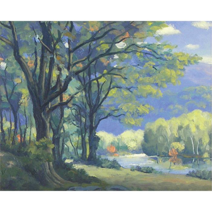 Harold Skene, Oil on Board