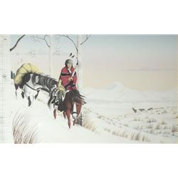 Donald Vann, Stone Lithograph