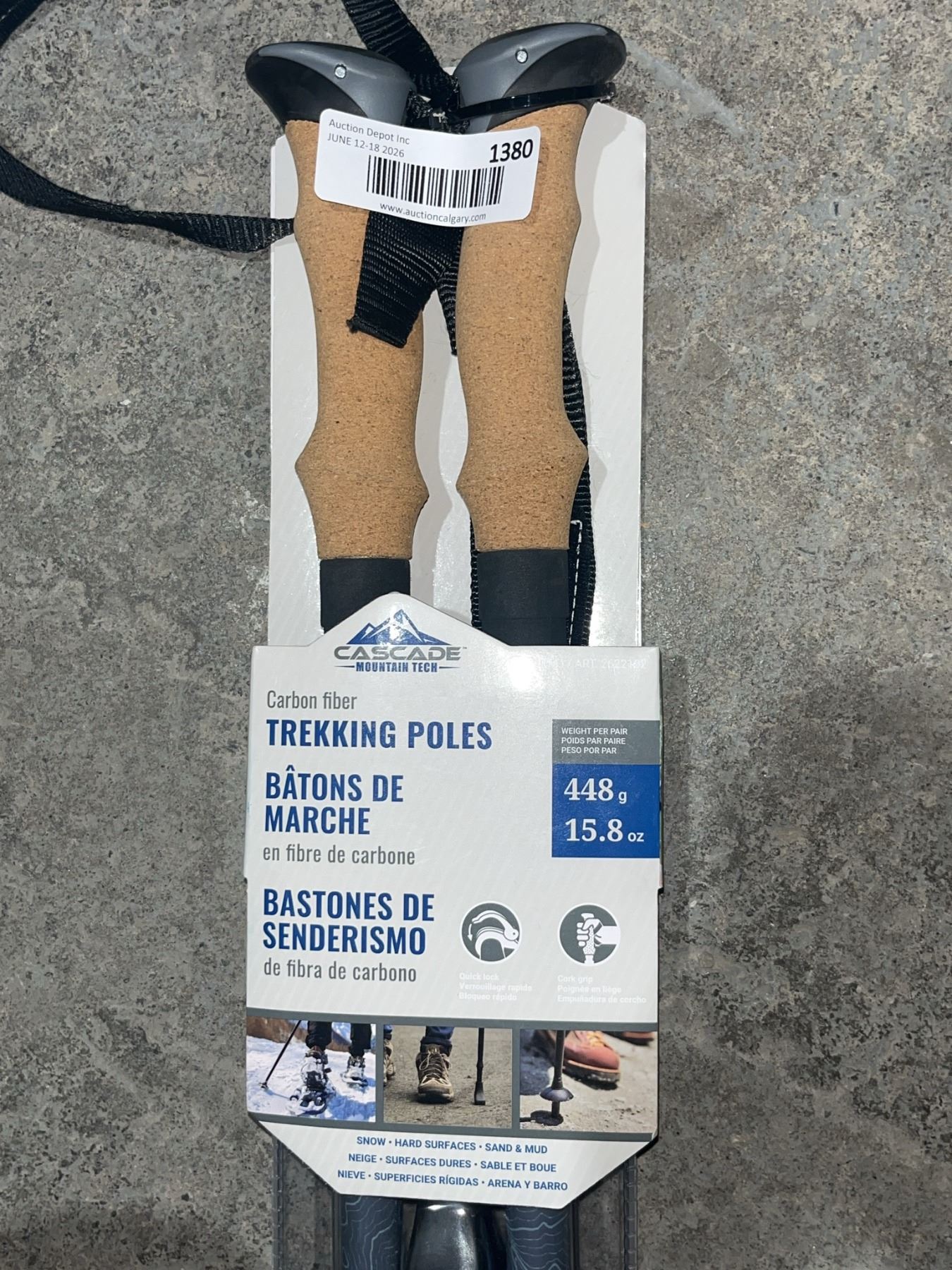 Cascade Flyer Carbon Trekking Poles