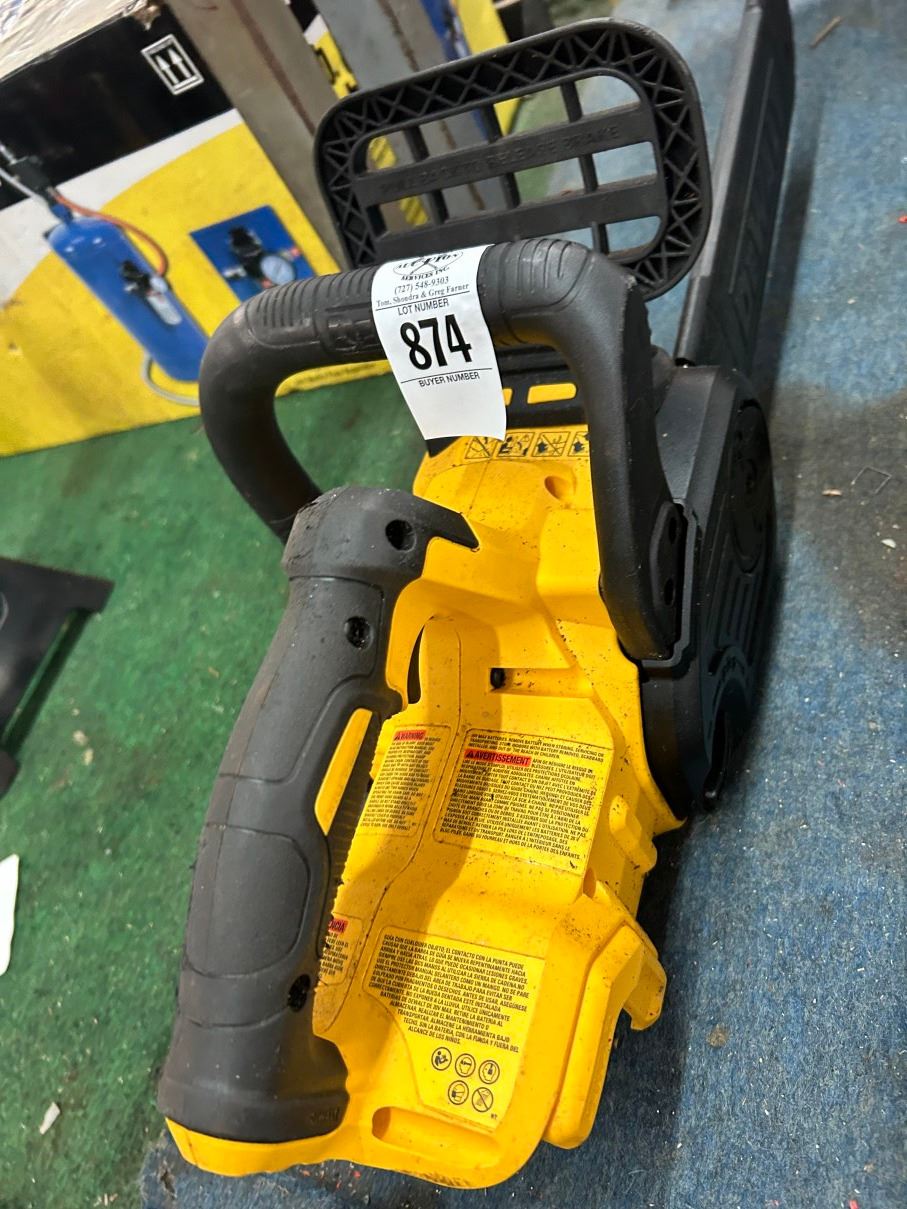 Dewalt Cordless Chainsaw - No Battery/Charger