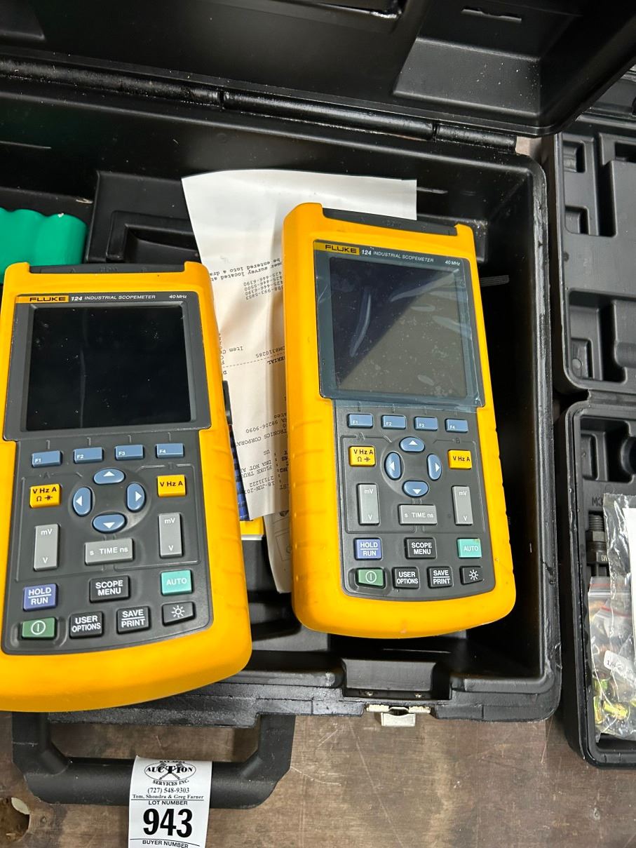 Fluke 124 Scope Meters 2, 125 Scope Meter, 789 Processor