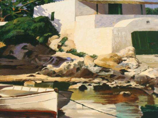 Poch Romeu Signed Art Print Rincon de Biniancolla