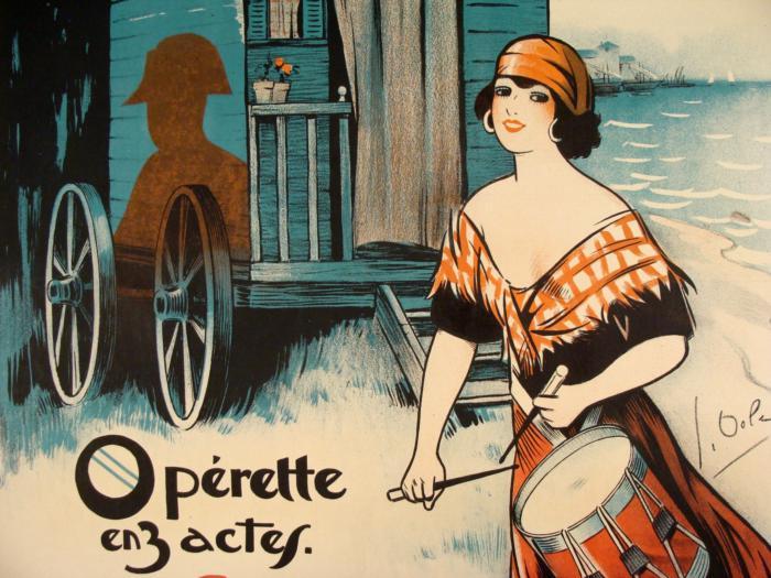 La Teresina Orig Vintage Italian Opera Poster 1929 Dola