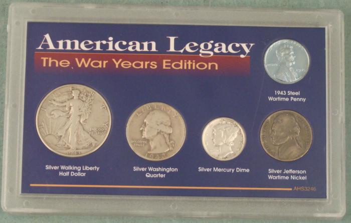 1943 American Legacy The War Years Edition Silver Set