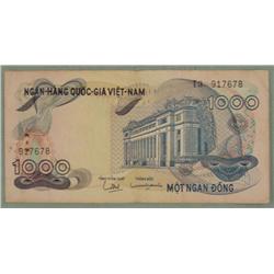 South Vietnam 1000 Dong Bank Note
