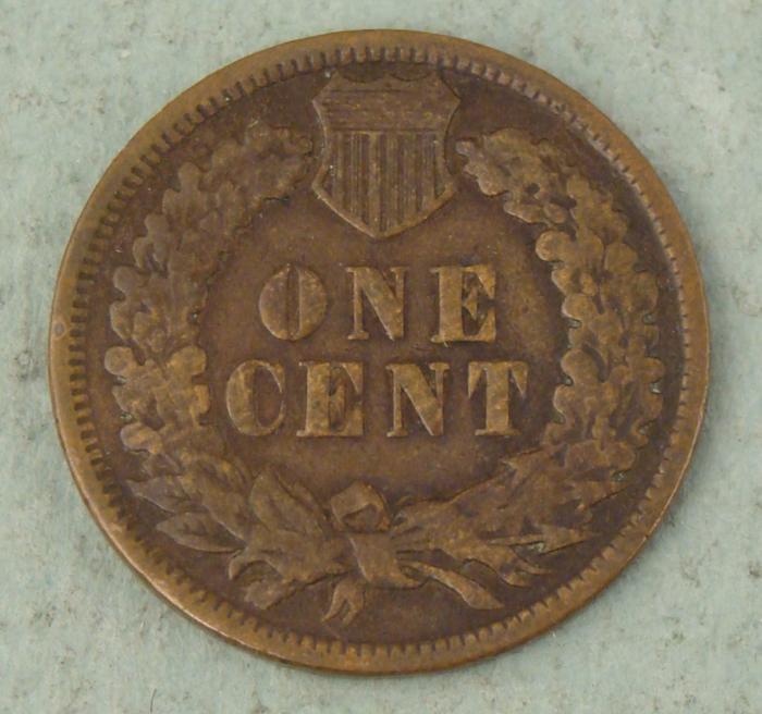 1898 Indian Head Penny One Cent - Good Detail