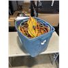 TOTE OF ASSORTED EXTENSION CORDS, VARIOUS LENGTHS