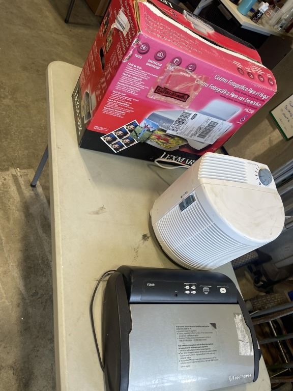 VINTAGE LEXMARK PRINTER, AS NEW, FOODSAVER AND BIONAIR FAN
