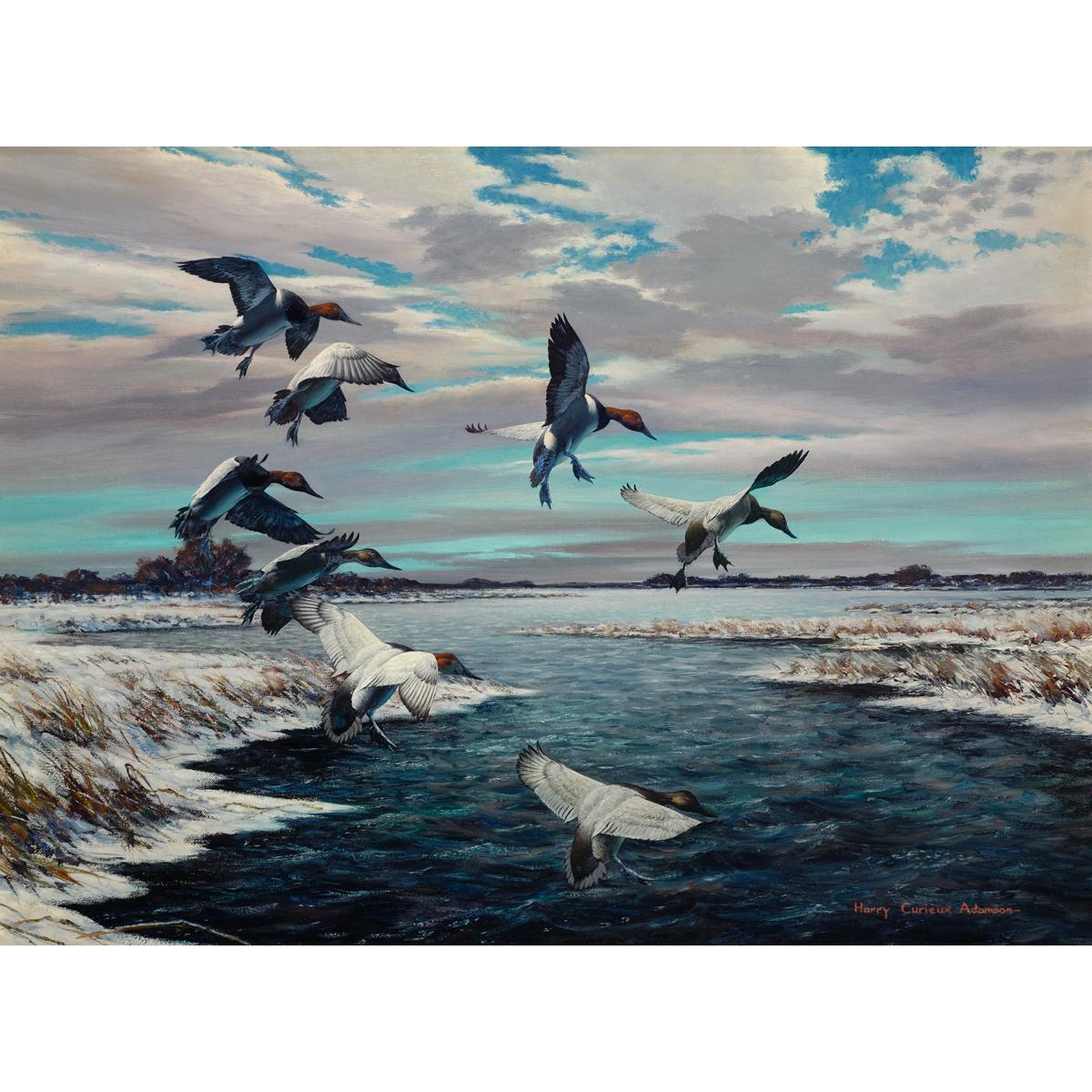 Harry Adamson (b. 1916) Oil on Canvas