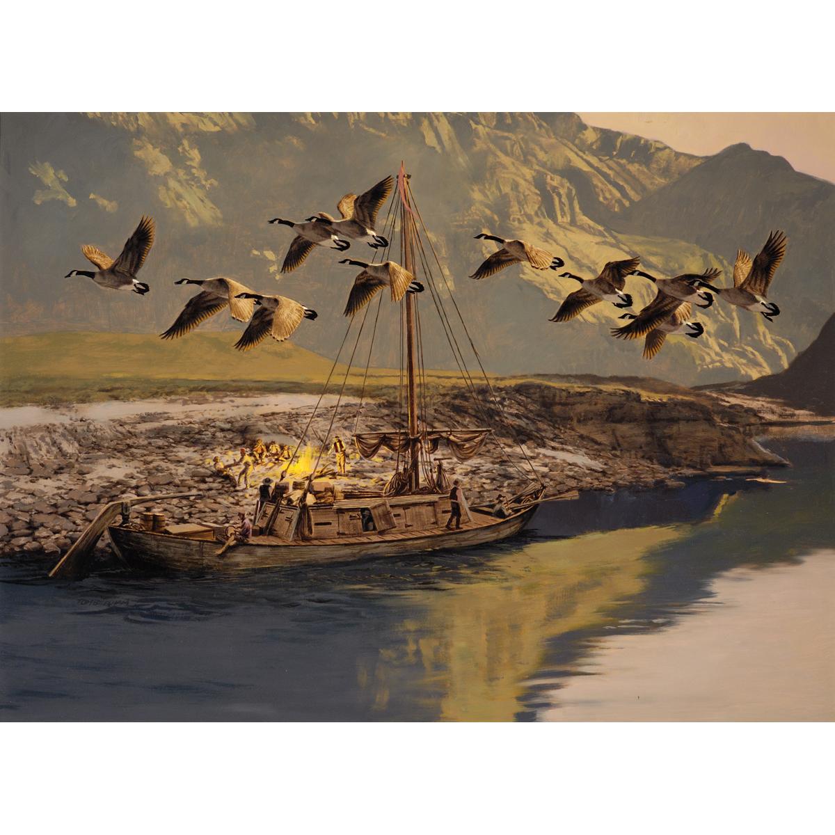 Tom Beecham (1926-2000) Oil on Board