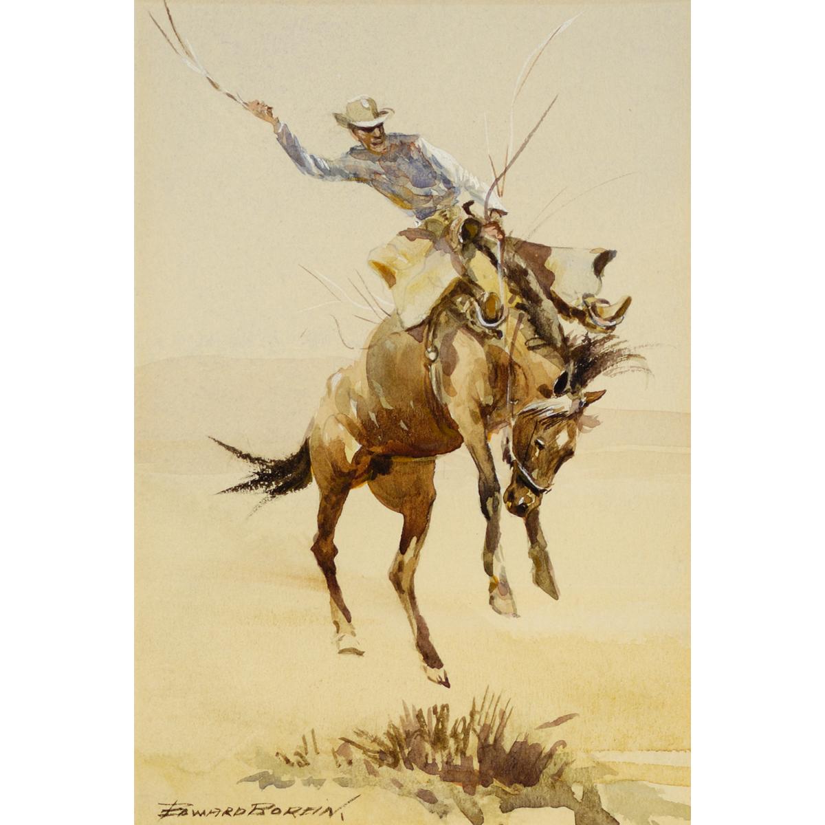 Edward Borein (1872-1945) Watercolor on Paper