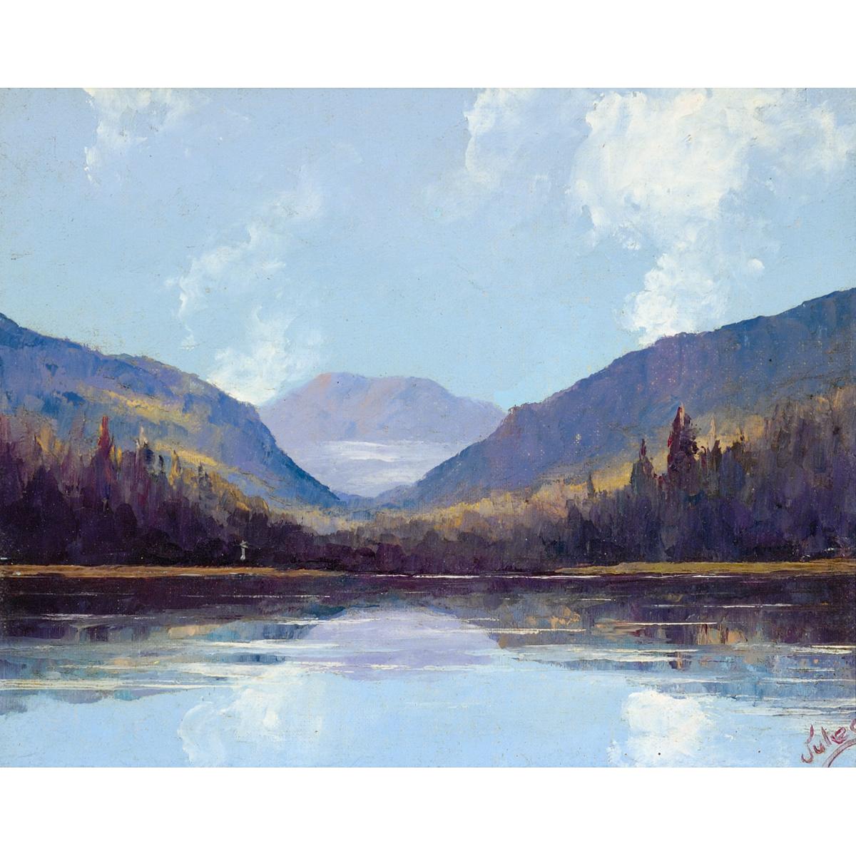 Ted Lambert (1905-1960) Oil on Board and Jules B. Dahlager (1884-1952 ...
