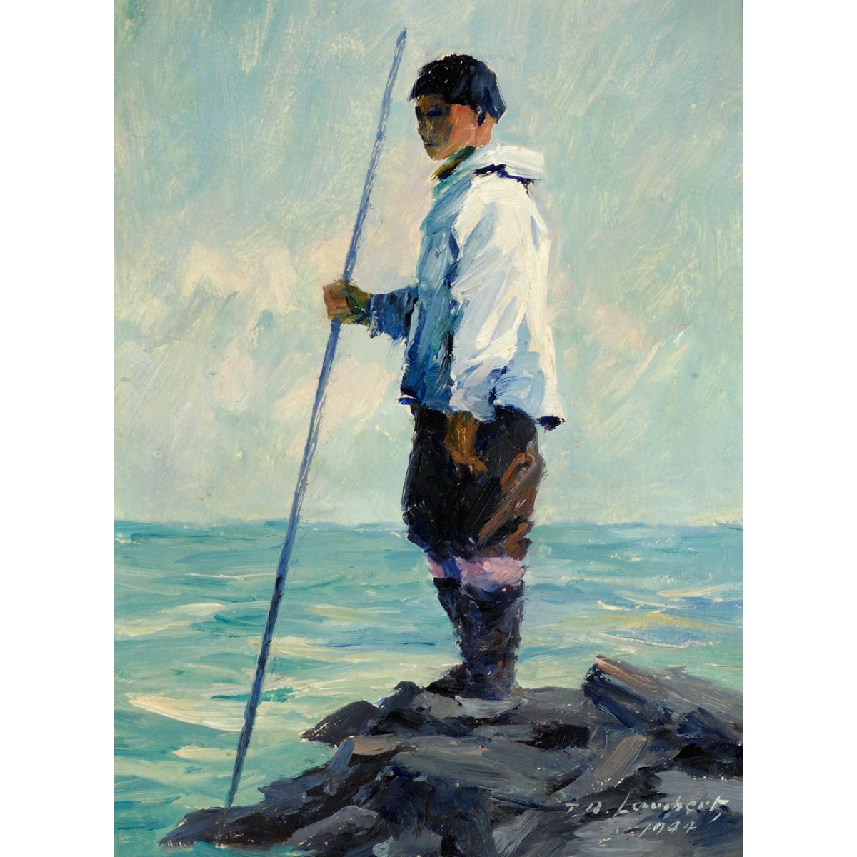 Ted Lambert (1905-1960) Oil on Board and Jules B. Dahlager (1884-1952 ...