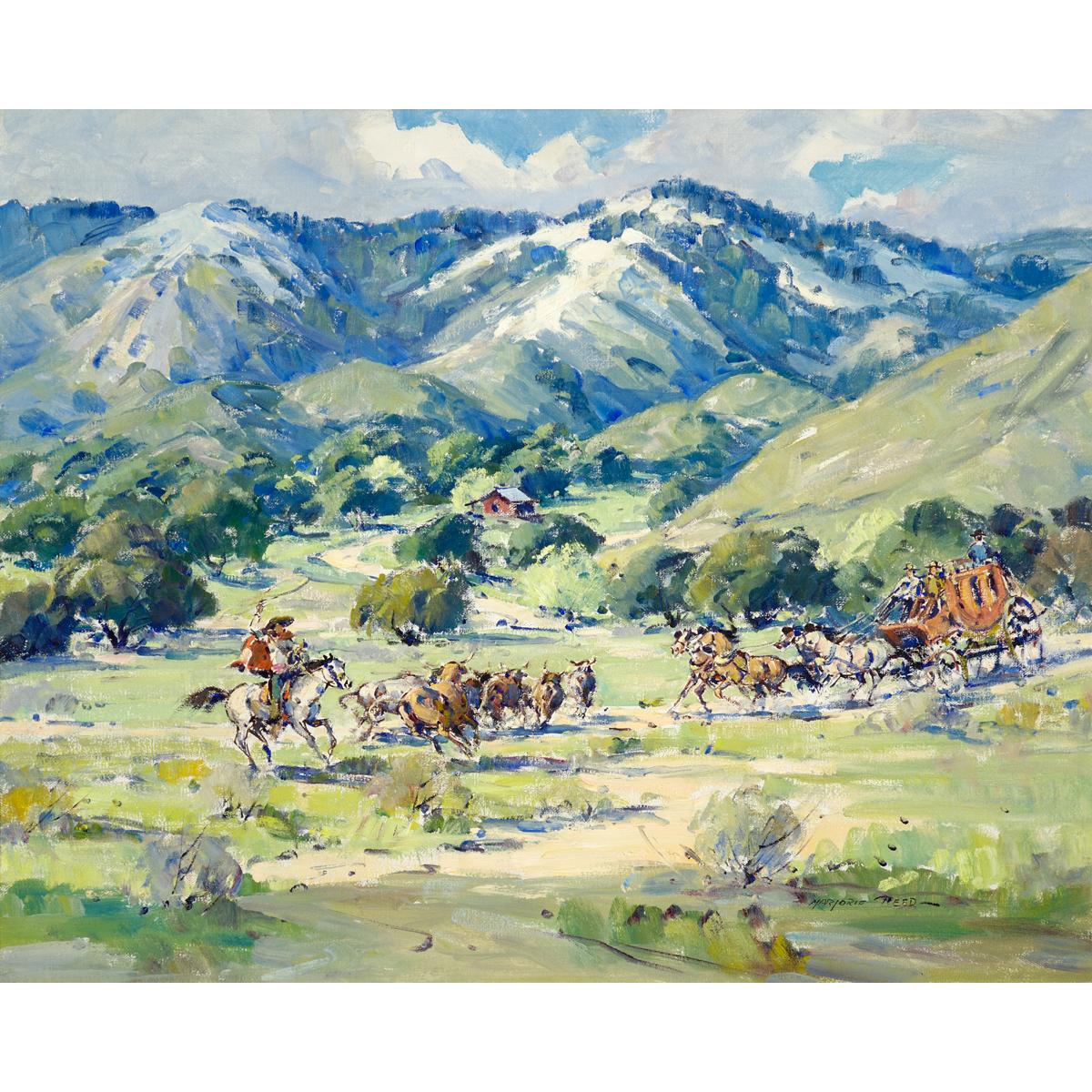 Marjorie Reed (1915-1996) Oil on Canvas