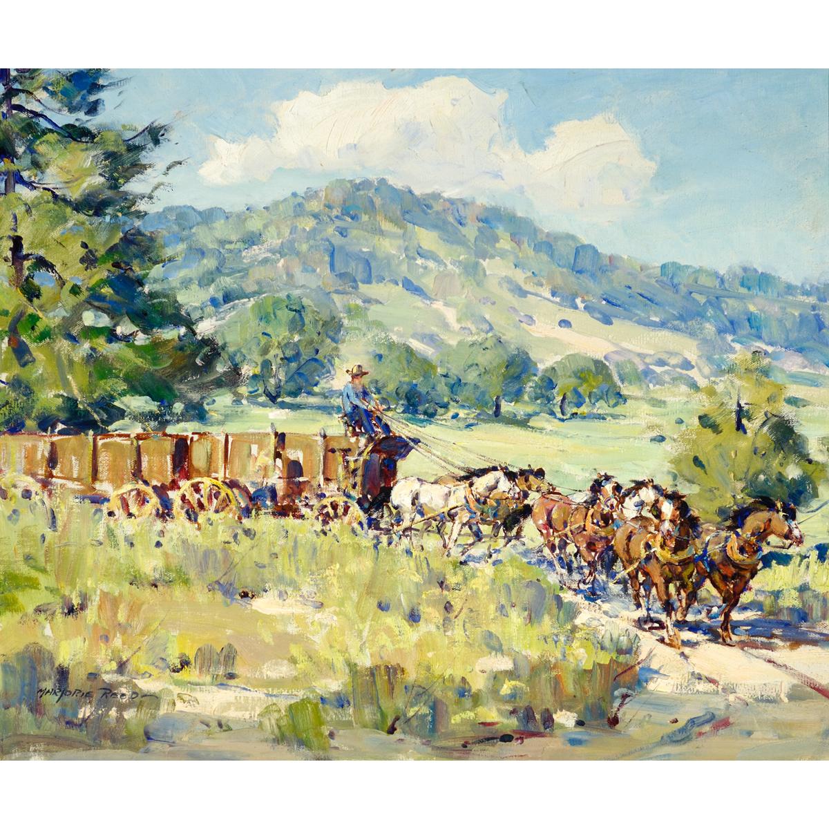 Marjorie Reed (1915-1996) Oil on Canvas