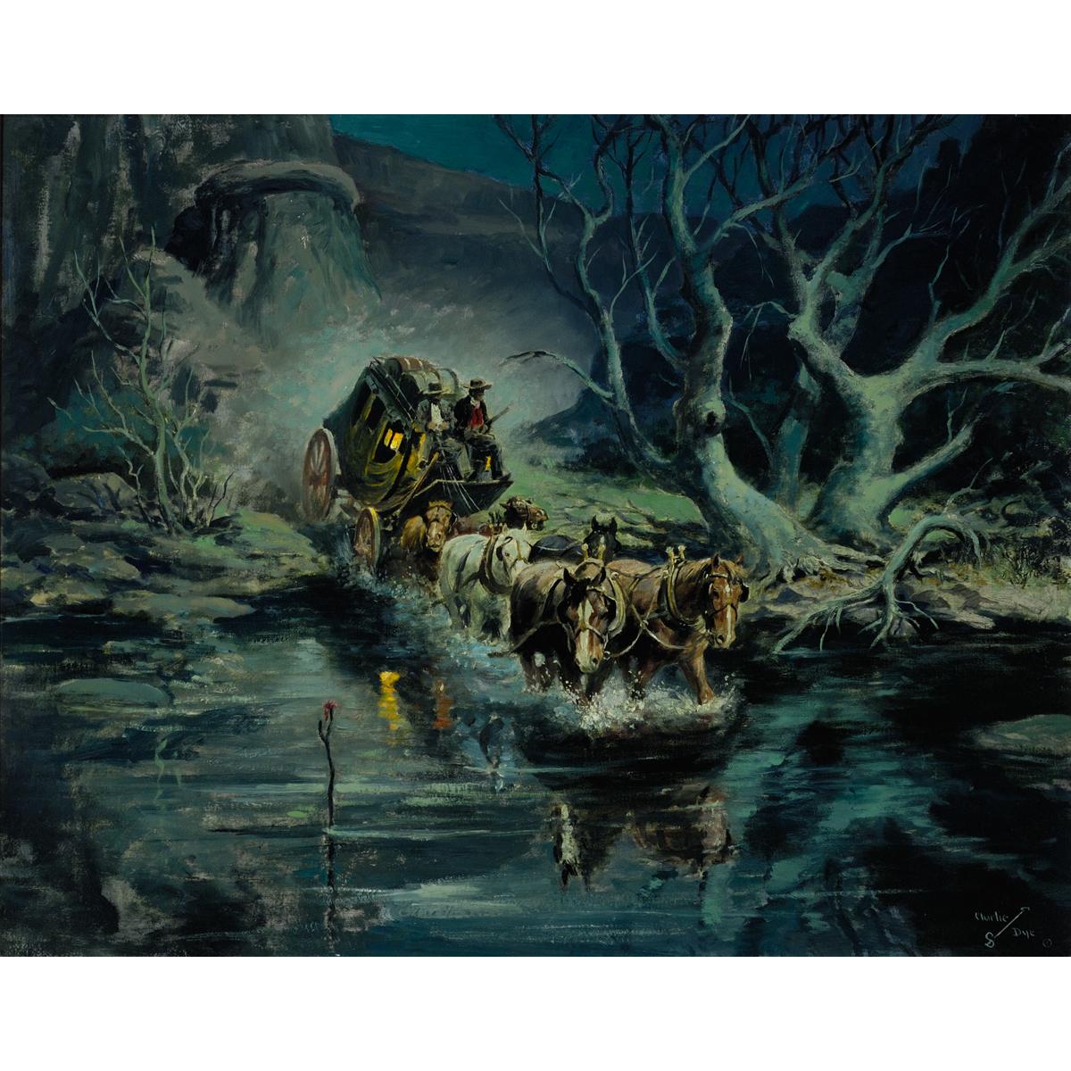 Charlie Dye (1906-1972) Gouache on Paper