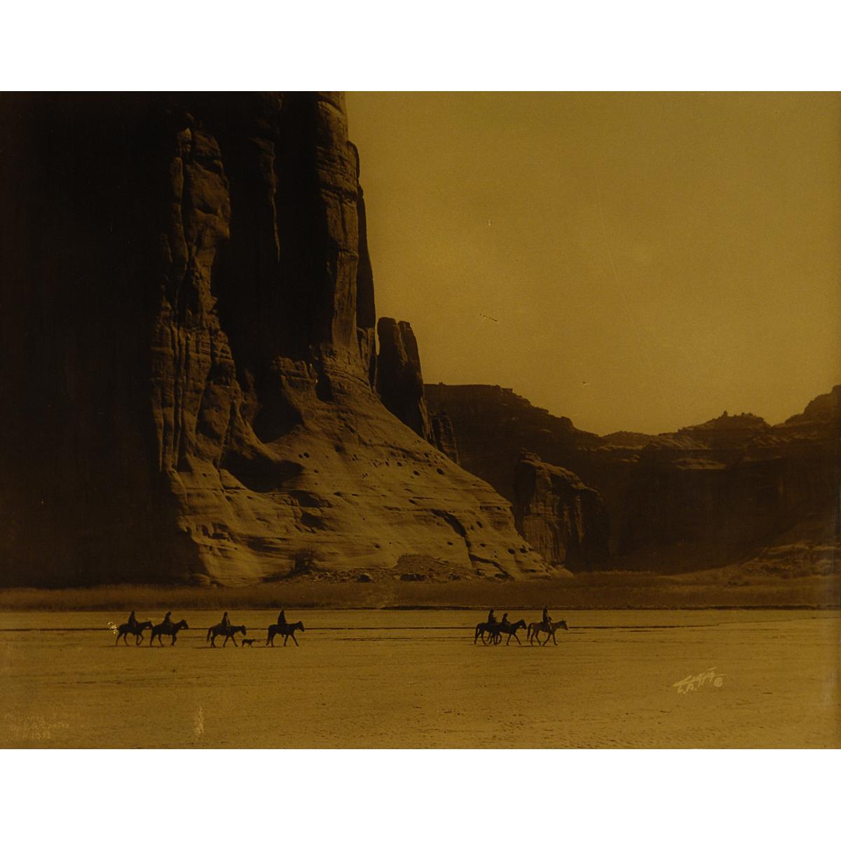 Edward S. Curtis (1868-1952) Orotone