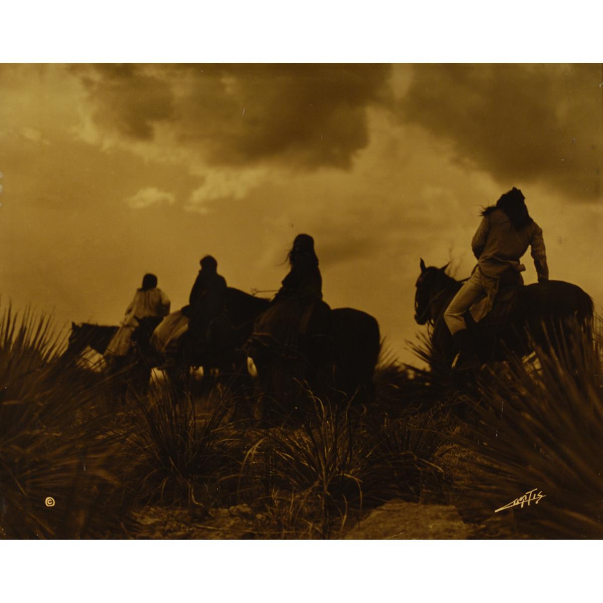 Edward S. Curtis (1868-1952) Orotone