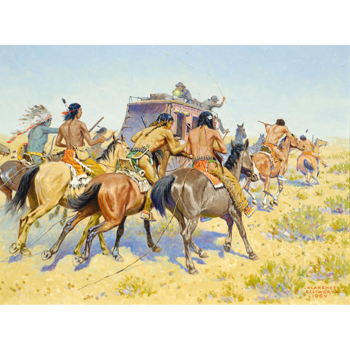 Clarence Ellsworth (1885-1961) Oil on Canvas