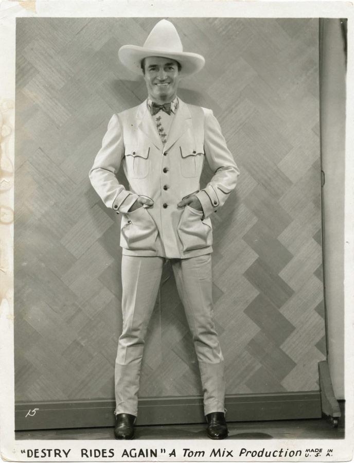 Tom Mix photographs (5), early black & white "yours truly Tom Mix is a ...