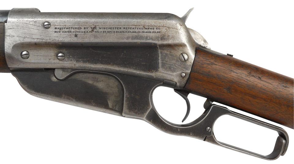 Rifle, Winchester, 1895, 30 U.S. (30-06), 28" tapered bbl, moderate ...