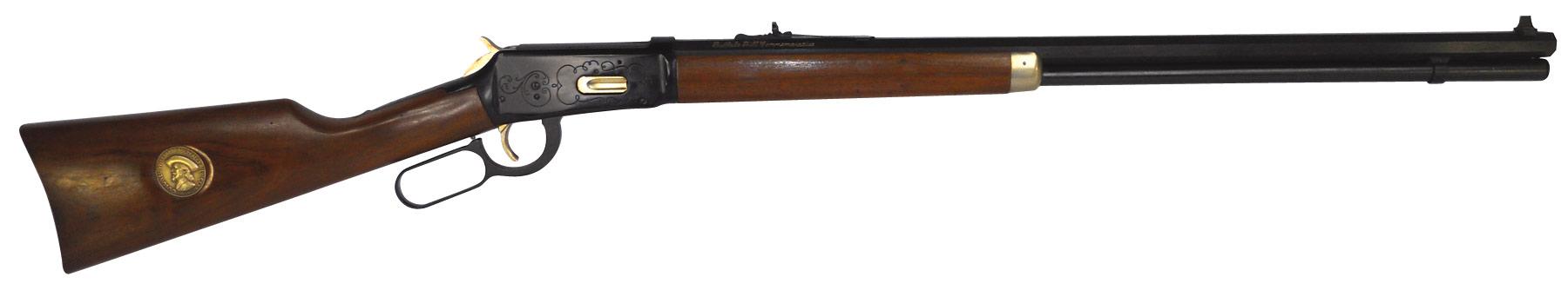 Rifle, Winchester '94, "Buffalo Bill", 30-30, nickel buttplate, trigger ...