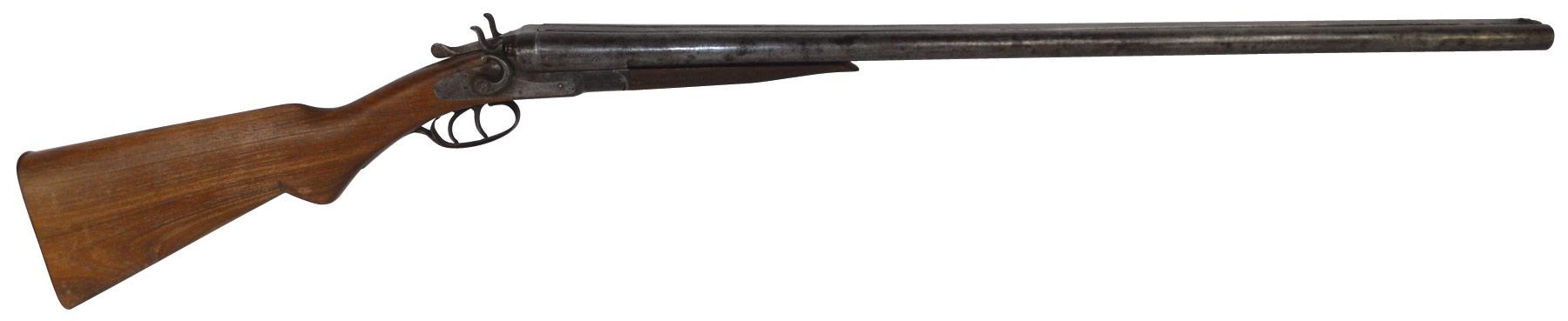 Shotgun, Double, Manhattan Arms, Belgian, Damascus, 12 Ga., 28" bbl ...